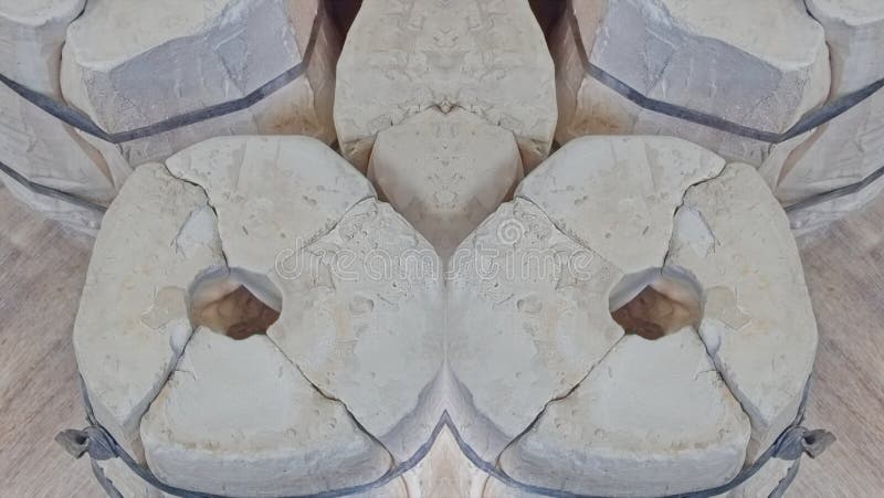 Clay Forms for Pottery. Production of Ceramic Pieces Stock Image ...