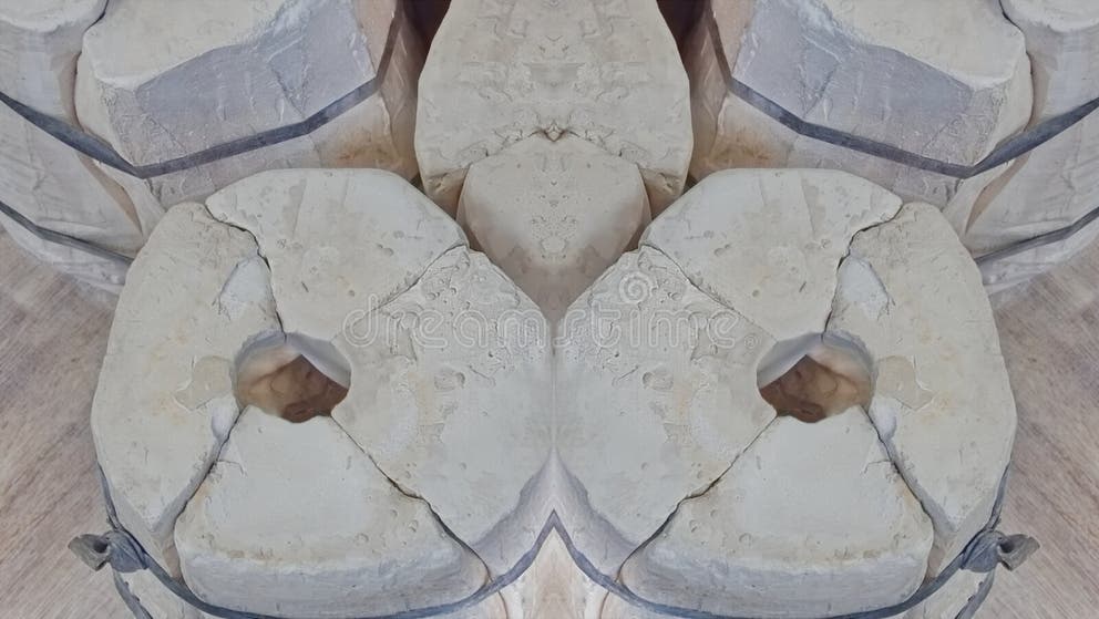 Clay Forms for Pottery. Production of Ceramic Pieces Stock Image ...