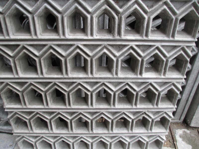 Clay Frame Designs for Wall Construction Stock Image - Image of home ...