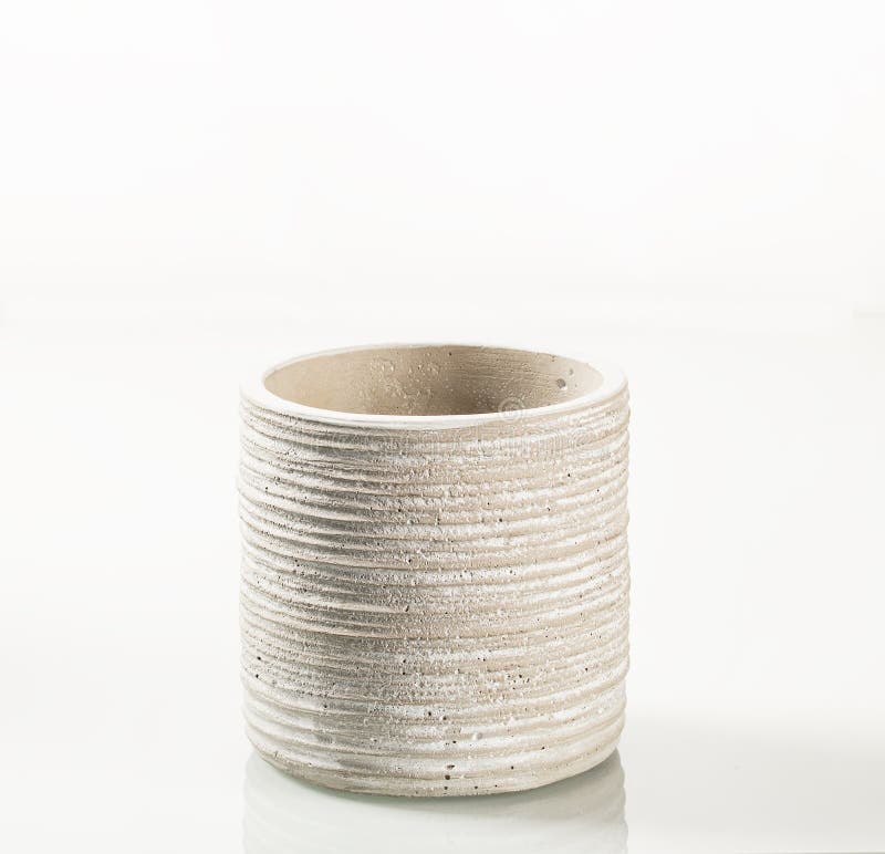 A Clay Glass for Wine is Reflected in a White Mirror Table Stock Photo ...