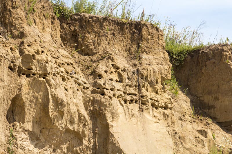 Clay hill in Ukraine stock image. Image of reap, wallpaper - 56463351