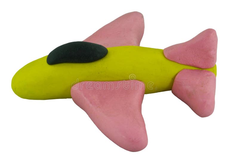 Clay jet stock photo. Image of hand, airforce, creative - 27265036