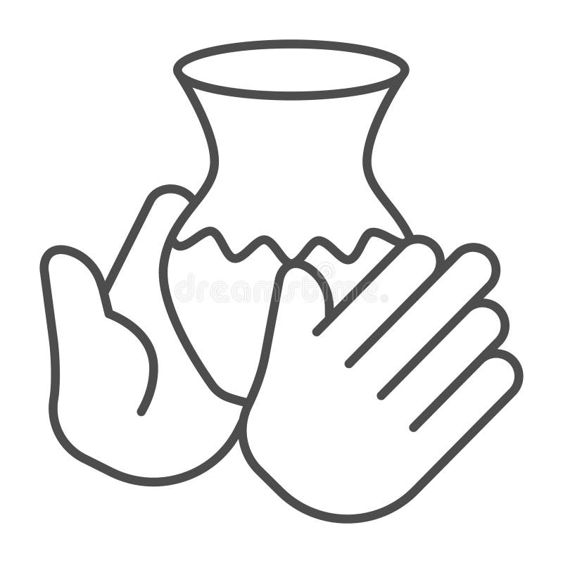Pottery Bowl Outline Stock Illustrations – 1,226 Pottery Bowl Outline ...