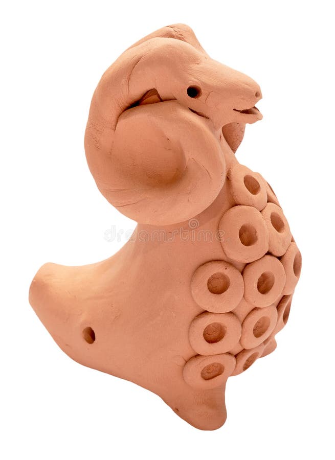Traditional Clay Toy Whistle Turtle Stock Image - Image of clay, dirty ...
