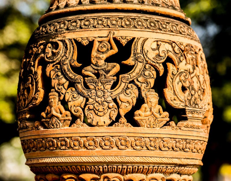 Clay lamp stock photo. Image of street, perforated, painting - 64605104