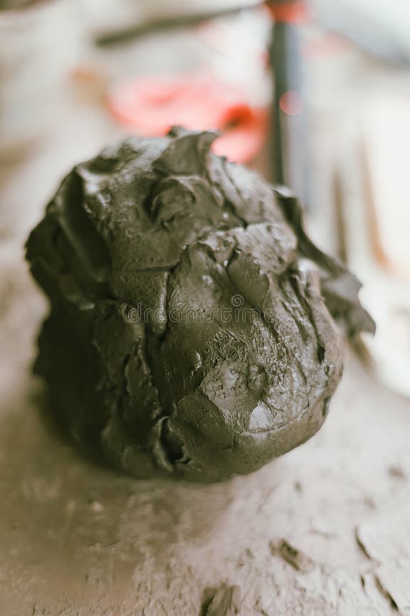 Clay Material for Craft Ceramic Stock Photo - Image of pattern, rough ...