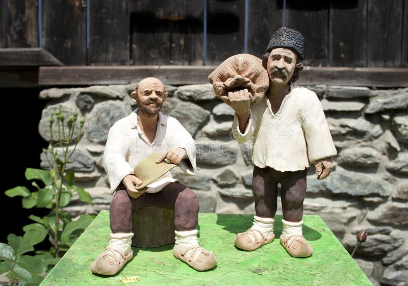 Clay man stock photo. Image of trousers, instrument, gift - 54225084