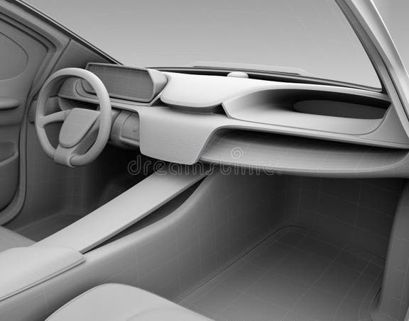 Car Interior Wireframe Stock Illustrations – 251 Car Interior Wireframe ...
