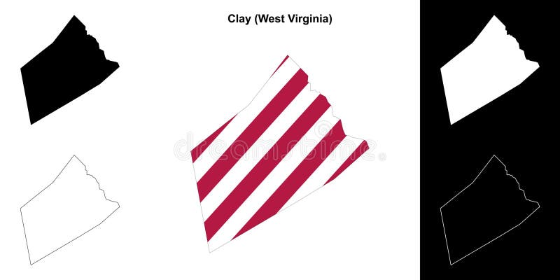 Clay outline map stock vector. Illustration of boundary - 324289614