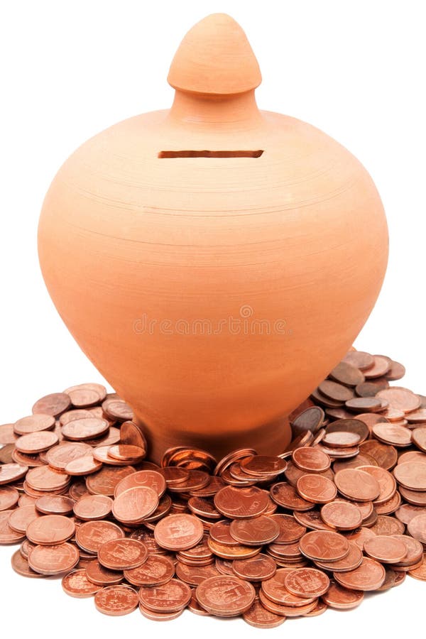 Clay Piggy Banks stock image. Image of terra, ceramics - 71304319