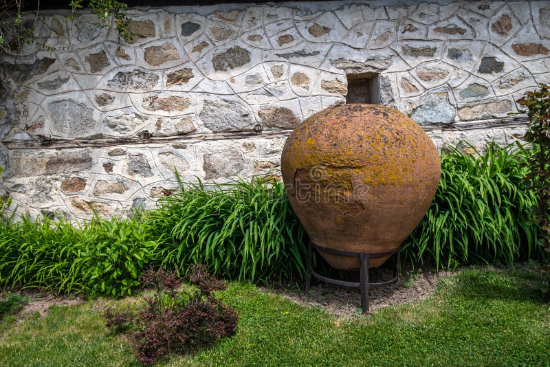 Clay pitcher stock photo. Image of sculpture, green - 248142586