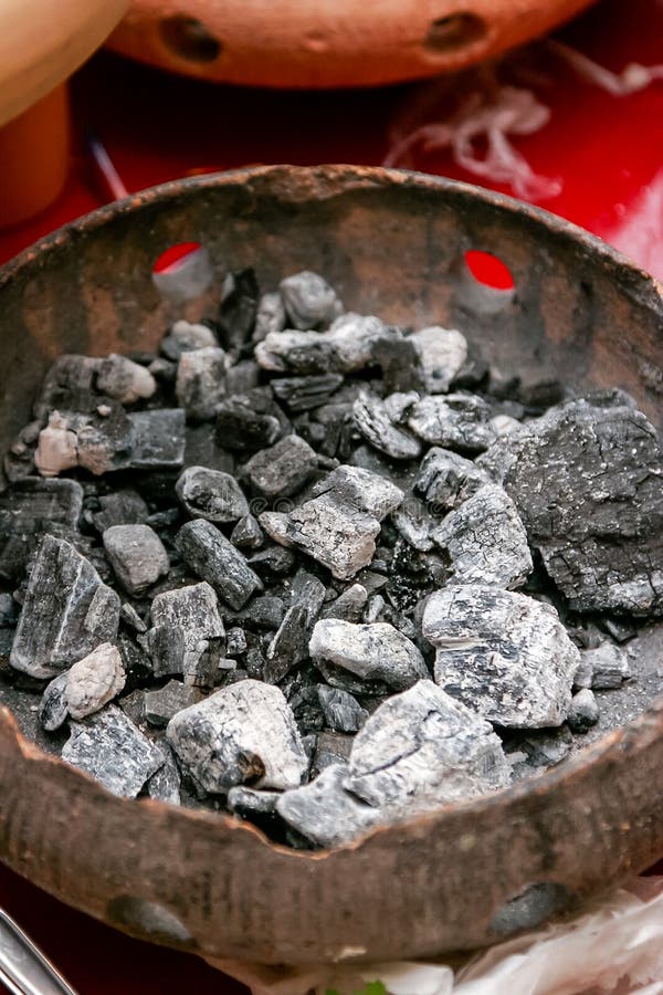 Clay Plate with Ash for Traditional Dish Khash Stock Photo - Image of ...