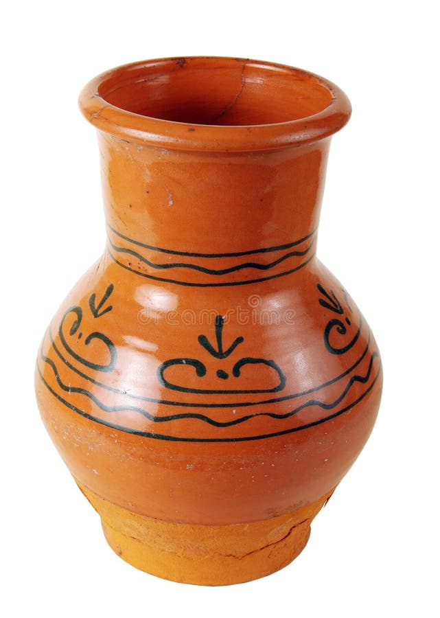 Soft clay pot : pitcher stock image. Image of loam, articraft - 27231863