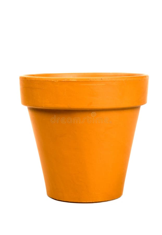 Clay Pot 2 stock image. Image of brown, earthen, planter - 422903