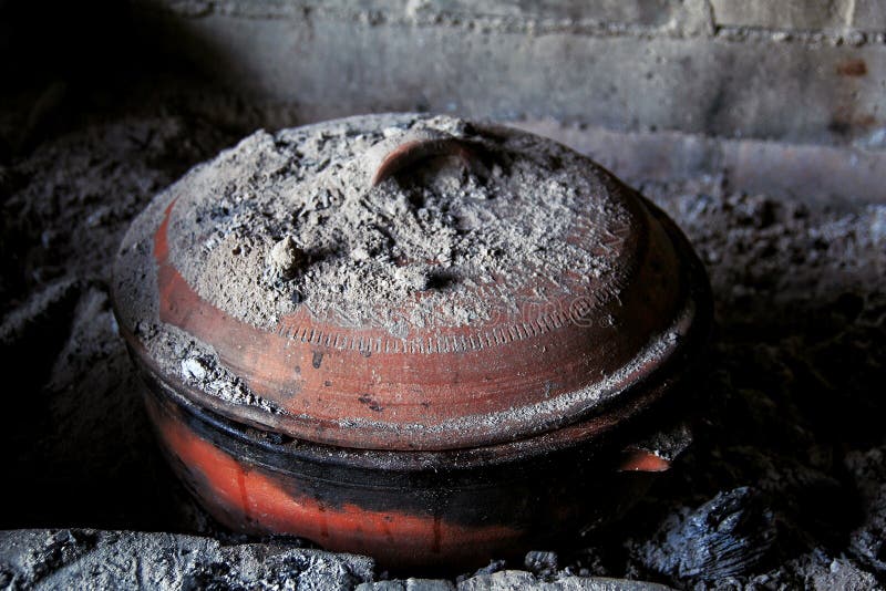 Clay frying pan stock photo. Image of fried, multiple - 101444994