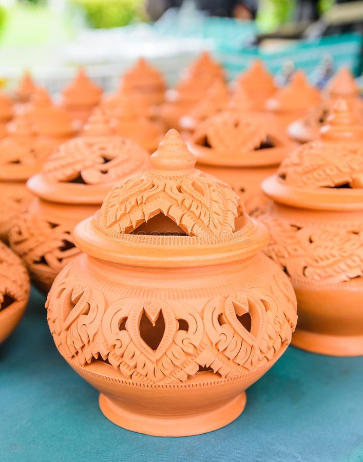 Clay pot stock image. Image of earthenware, clay, bowl - 34135007