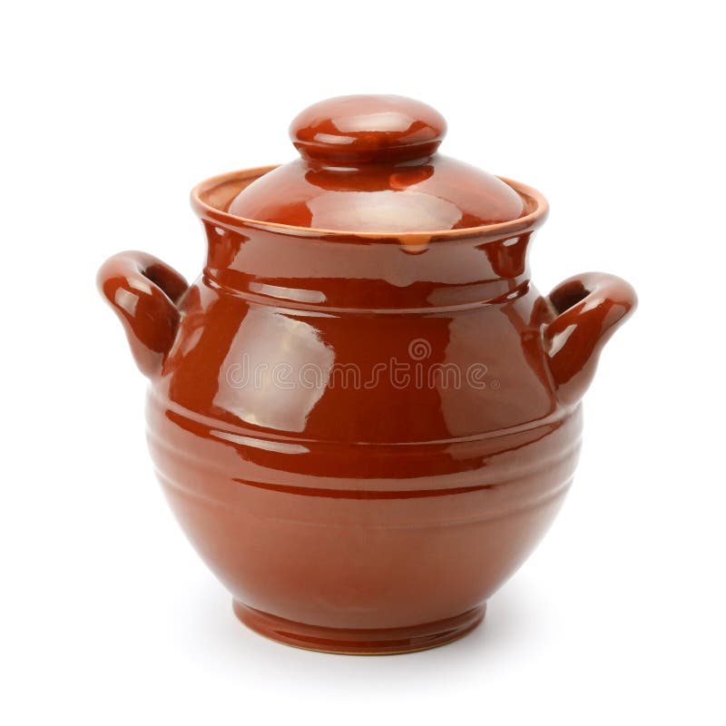 Clay pot stock image. Image of kitchen, handmade, color - 91266599