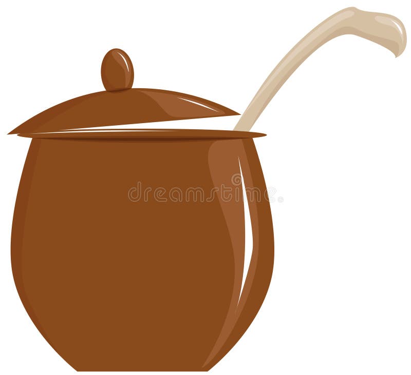 Clay Pot Stock Vector Illustration Of Food Pipkin Dishes 39980285