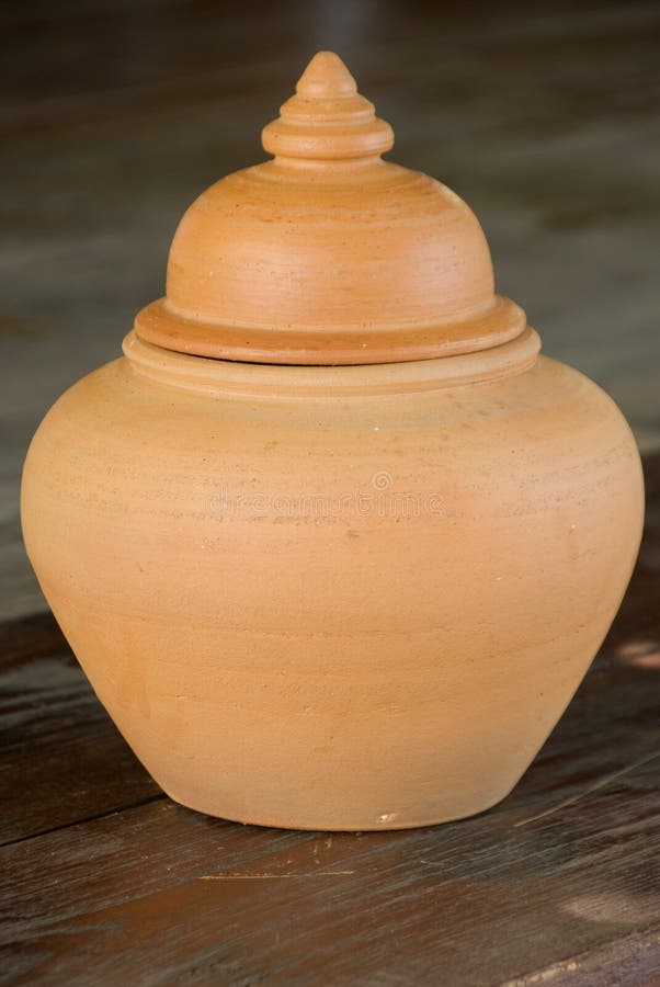 Clay pot. stock photo. Image of handmade, brown, asia - 30418322