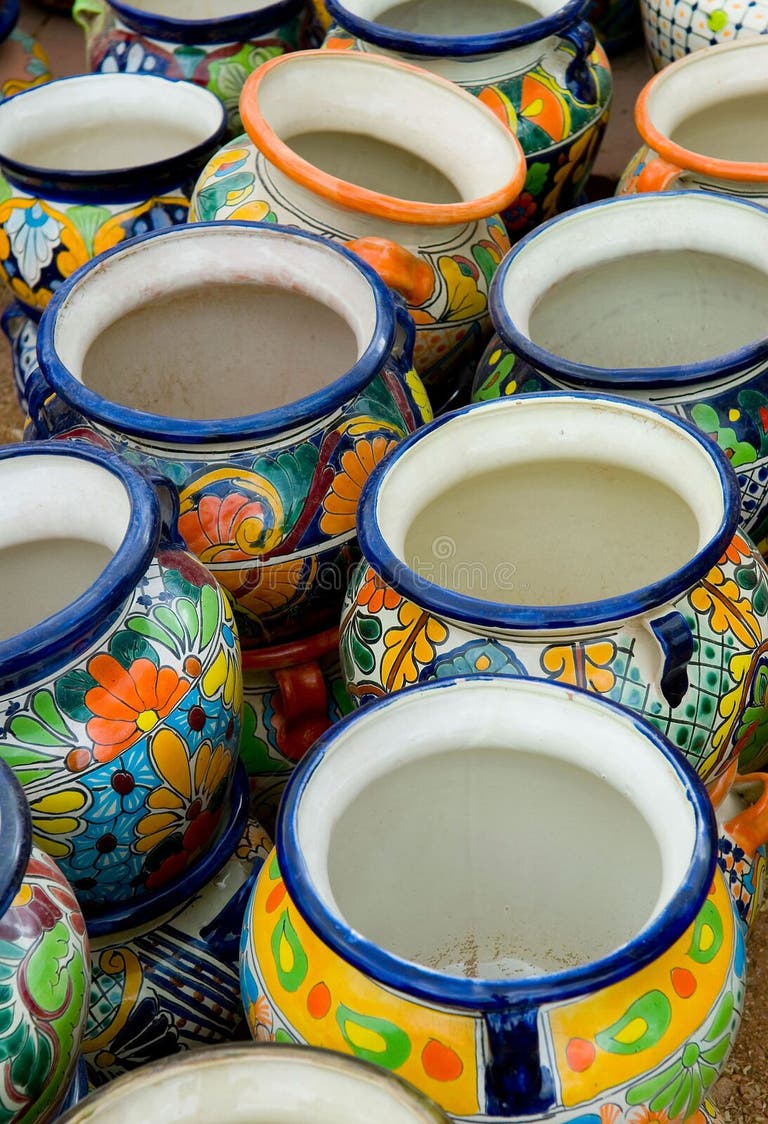 534 Clay Mexican Pots Stock Photos - Free & Royalty-Free Stock Photos ...