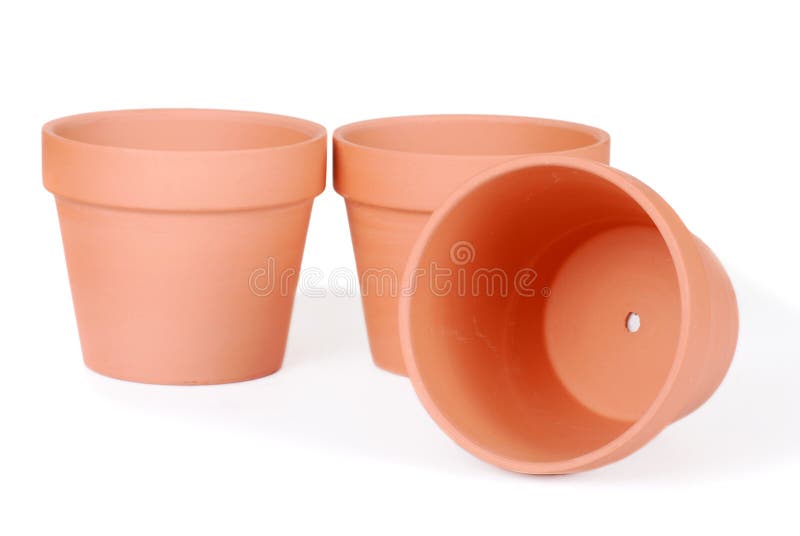 Clay Pots stock photo. Image of ceramic, pots, gardening - 23071100