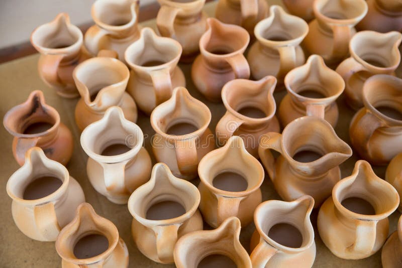 Clay pots stock photo. Image of equipment, bake, kitchen - 26587840