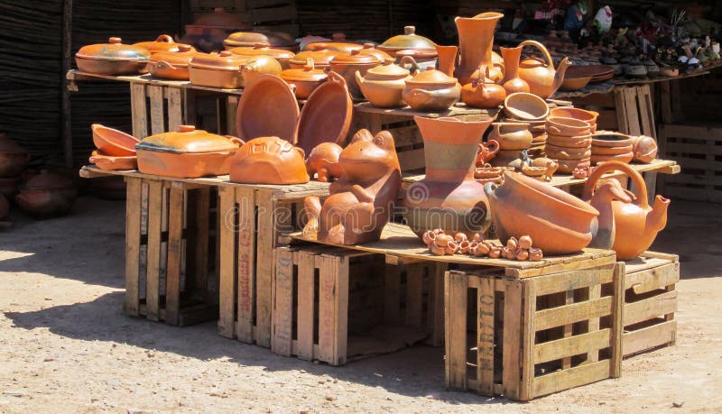 Clay Pots for Fermentation and Distillation of Palm Juice Sap for Palm ...