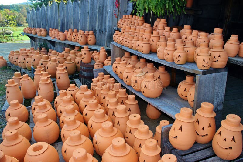 Clay pots stock image. Image of design, flowerpot, pottery - 36867665
