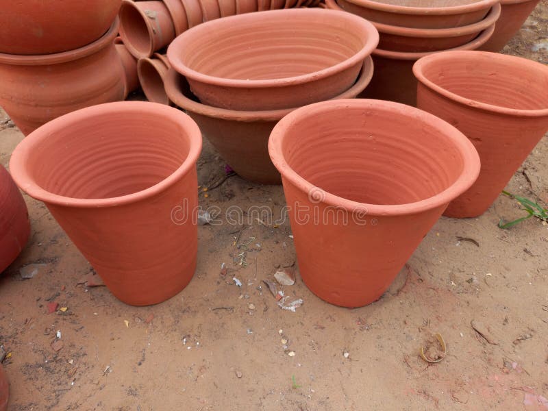 Rajasthani pottery stock photo. Image of india, painted - 7354830