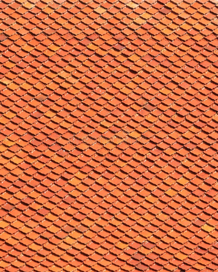 Clay roof texture stock image. Image of protection, orange - 17216469