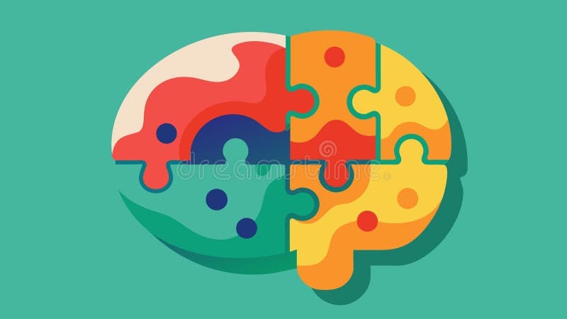 A Clay Sculpture of a Jigsaw Puzzle Symbolizing the Unique and Complex ...