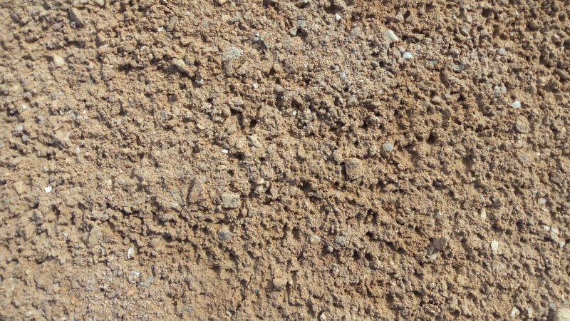 Clay Soil Moist with Light Rain Stock Photo - Image of light, rain ...