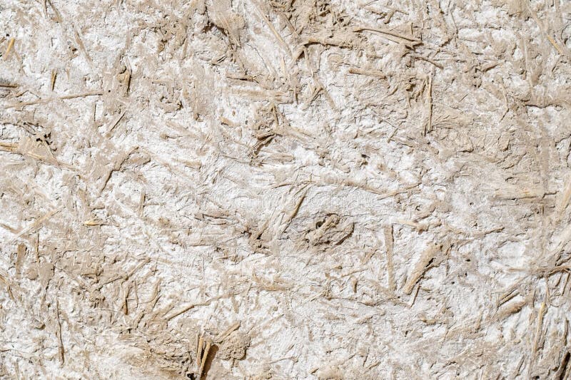 Clay Stucco Texture with Straw. Adobe Stock Image - Image of peasant ...