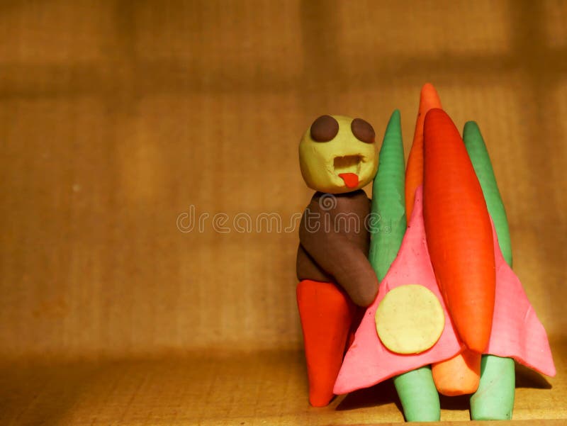 Rocket Clay Modeling Stock Photos - Free & Royalty-Free Stock Photos ...