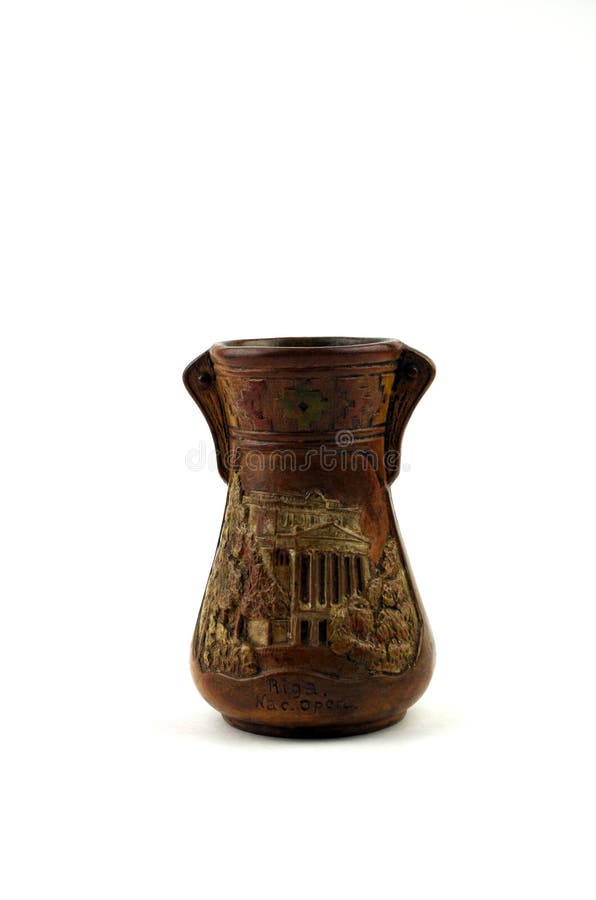 Clay vase stock image. Image of clay, culture, ceramic - 52585875