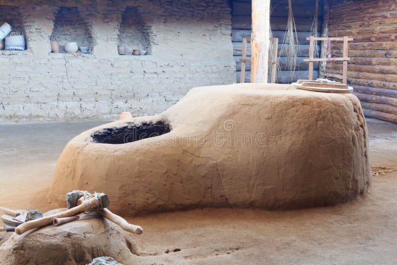 The Clay Well with the Cooling System of Bronze Century Stock Image ...