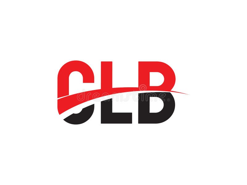 CLB Letter Initial Logo Design Vector Illustration Stock Vector ...