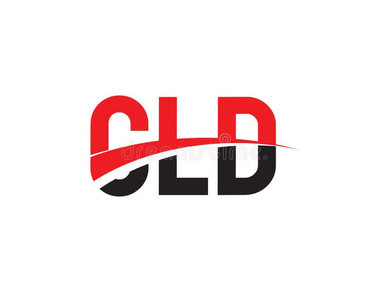 CLD Letter Initial Logo Design Vector Illustration Stock Vector ...