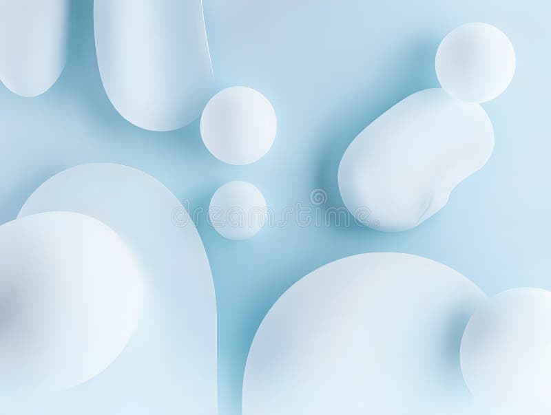 Clean Abstract Background Blending White and Soft Blue Tones for a ...