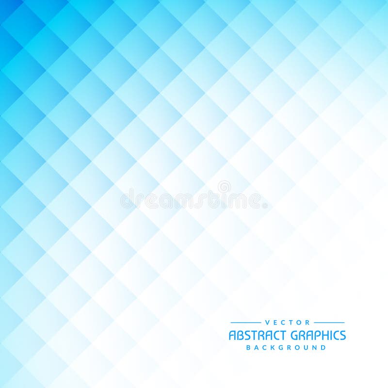 Clean Abstract Blue Background with Diamond Shapes Stock Vector ...