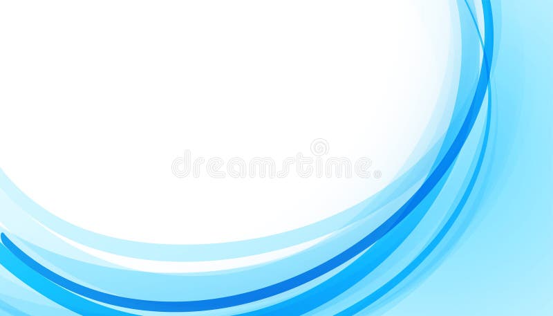 Clean and Abstract Blue Fluid Motion Background with Text Space Stock ...