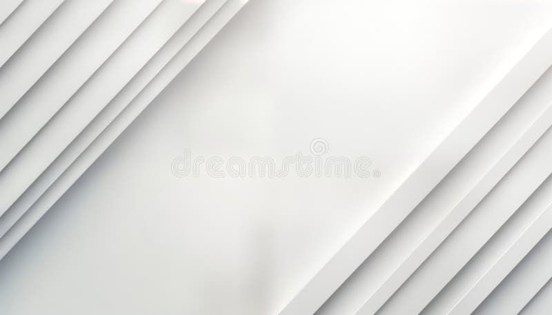 Clean Abstract Design. Diagonal Stripes on White Background. Minimalist ...