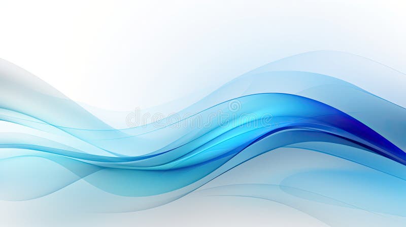 Clean Abstract Graphic of Transparent Background Design with Waves ...