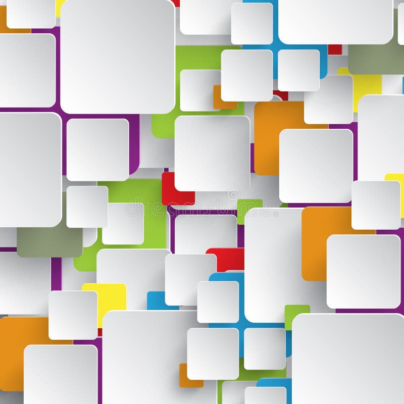 Clean Abstract Template for Webdesign, Vector Illustration Stock Vector ...