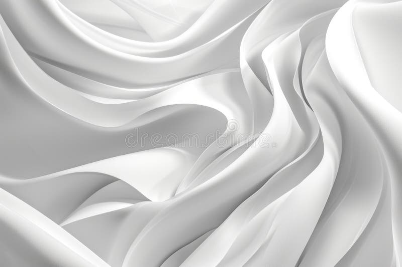 Clean Abstract White Colors. Generate Ai Stock Illustration ...