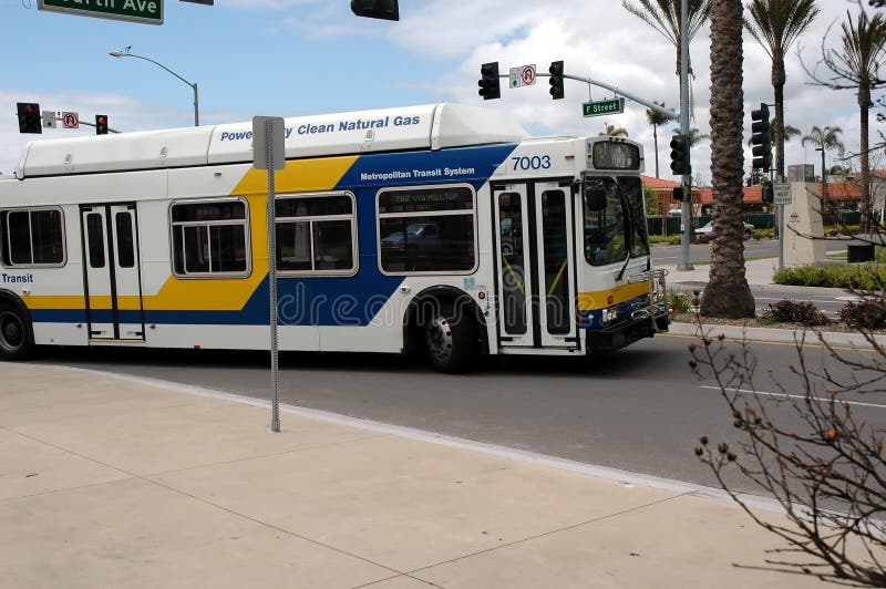 Clean Air Transit Bus stock photo. Image of mobile, compressed - 741380
