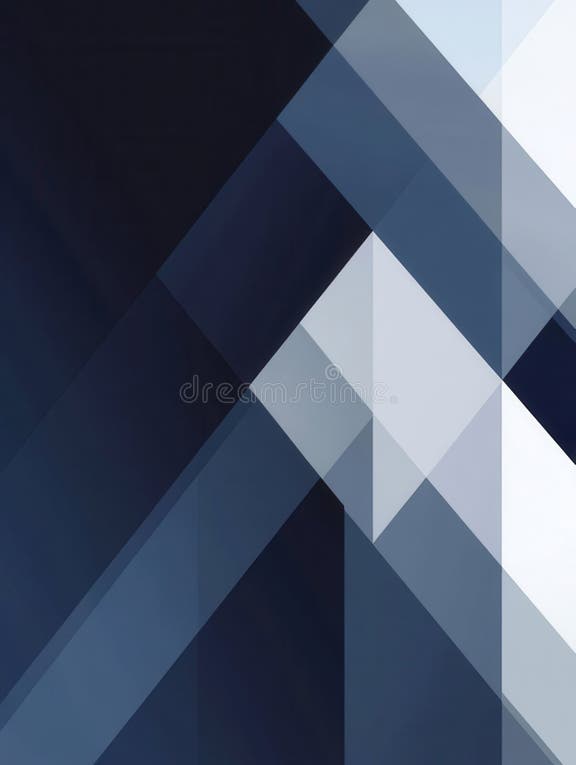 Structured Geometric Background Featuring Angular Shapes in Navy Blue ...