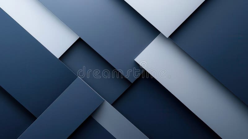 Structured Geometric Background Showcasing Angular Shapes in Navy Blue ...