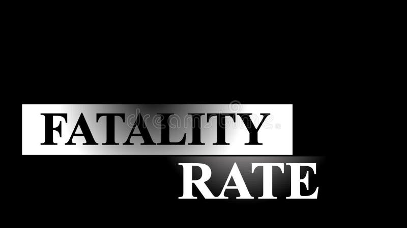 Clean Animated FATALITY RATE Lower Third Stock Footage - Video of ...