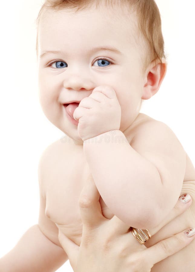 Clean Baby in Mother Hands #4 Stock Image - Image of clean, family: 5048555